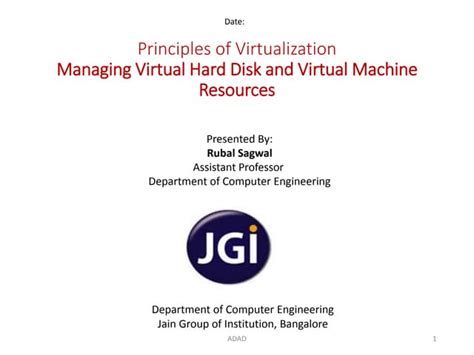 managing virtual hard disk and virtual machine resources pptx