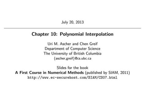 Interpolation And Approximation Bridging Data Gaps And Modelling