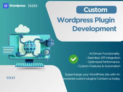 Custom Wordpress Plugin Development Upwork