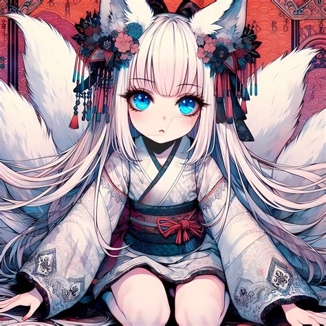 Little Kitsune Girl 43 By Punkerlazar On Deviantart