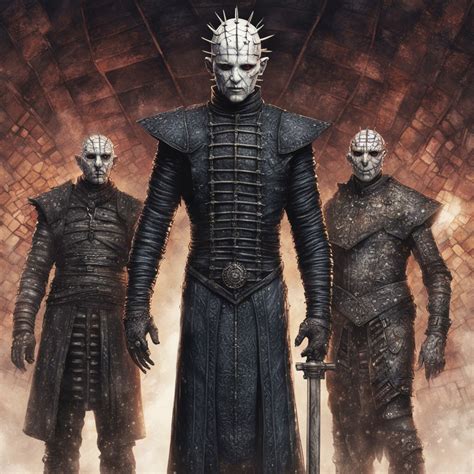 Pinhead With Other Cenobites By Facesvixen On Deviantart