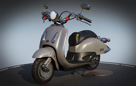 Artstation Old Honda Scooter