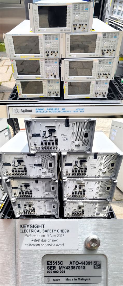 Agilent Keysight E5515c 8960 Series 13대 계측기 장터 소리전자