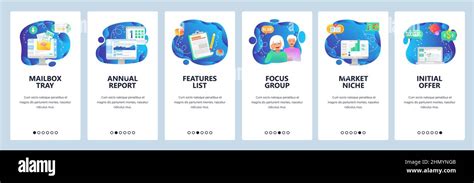 Onboarding For Web Site And Mobile App Menu Banner Vector Template For Website And Application