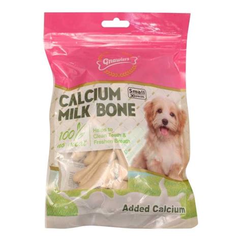 100 No Meat Calcium Milk Bone Small 30 Pieces Np