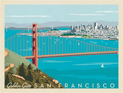 American Travel Inspired By Vintage Poster Art Anderson Design Group