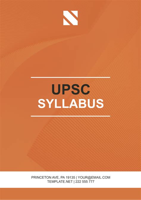 Free Upsc Psychology Syllabus Template To Edit Online
