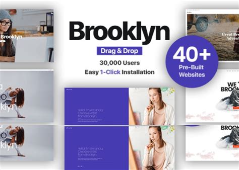 Brooklyn Wp Gpl Theme Creative Multi Purpose Responsive Wp Website