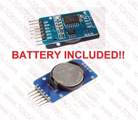 Jual DS3231 AT24C32 IIC High Precision RTC MODULE ARDUINO RASPBERRY PI Shopee Indonesia