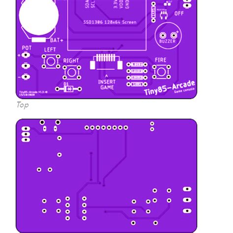 ATTINY ARCADE Micro Game Console Hackaday Io