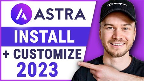 How To Install And Customize ASTRA WordPress Theme 2023 STEP BY STEP