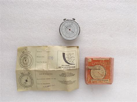 Vintage Ussr 1967 Mathematical Circular Engineer Logarithmic Slide Rule Kl 1 Calculator In