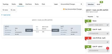 Change Assigned Link IP Addresses Datacenter Apstra 5 1 Juniper Networks