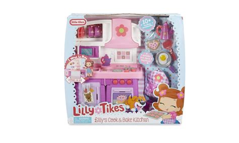 Little Tikes Lilly Tikes Lillys Cook And Bake Kitchen Doll Sized 10