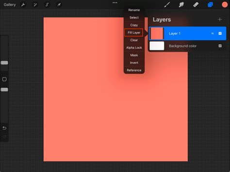 how to color fill in procreate envato tuts