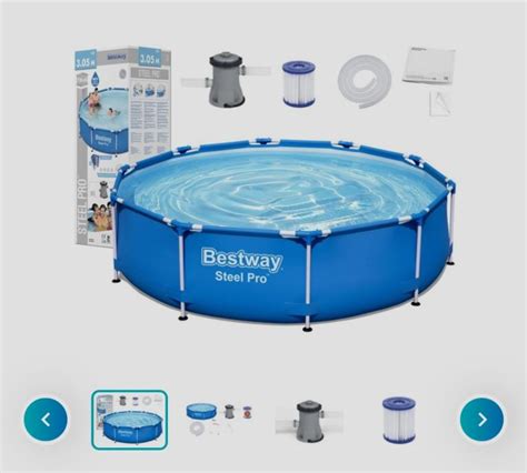 Bazen Bestway Steel Pro 305*76 s pumpom - NOVO!