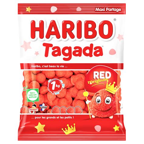 Haribo International Tagada 1kg Maxi Pack France — Happy Candy Uk Ltd
