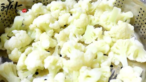 콜리플라워 이방법으로 맛있게 먹기 데치는 팁 단맛있게 요리해요 Youtube