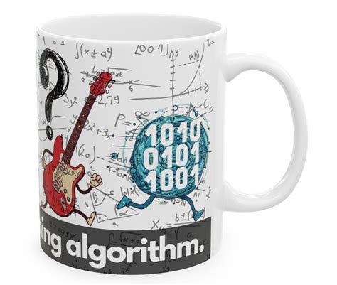 The Elusive Streaming Algorithm Coffee Mug For Musicians Coffee And A