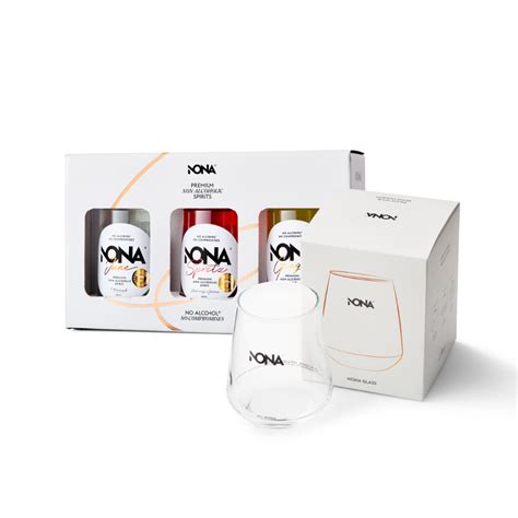 Premium Non Alcoholic Spirit T Set With Glass Nona Drinks