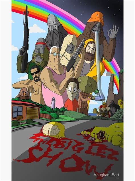 The Big Lez Show Fan Art Premium Matte Vertical Poster