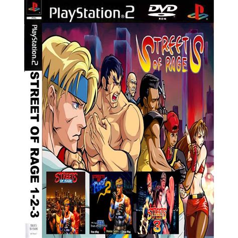Streets Of Rage Trilogy Playstation 2 Ps2 Shopee Brasil