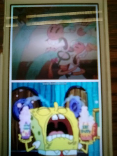 Spongebob Cries With Goat And Melba By Cianablue On Deviantart