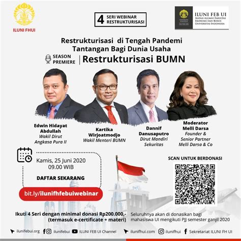 Kolaborasi Iluni Fhui And Iluni Feb U Fakultas Hukum Universitas Indonesia