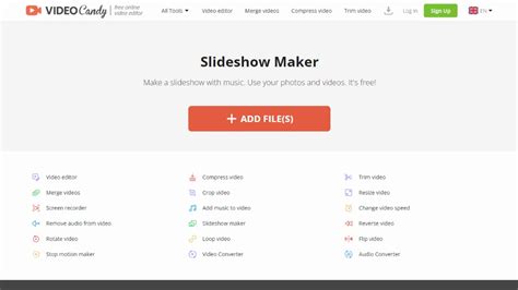 Slideshow Maker Webcurate