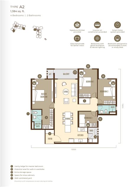 Ayanna Residence Bukit Jalil Unit Layouts Freehold Residential