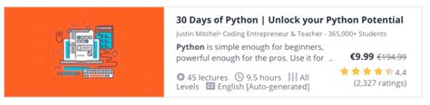 Learn Python Online Best Python Courses And Tutorials For Beginners