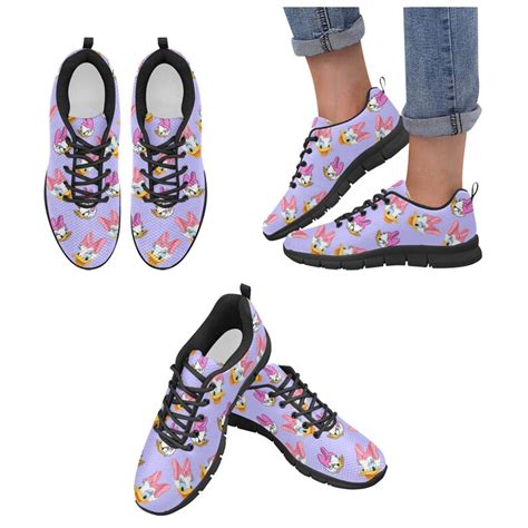 Daisy Duck Shoes Daisy Shoes Disney Shoes Disney Tennis Shoes