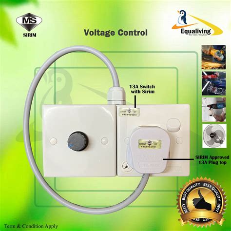 [100 Pure Copper] Voltage Control Grinder Speed Controller Kelajuan Motor Grinder 2000w Scr