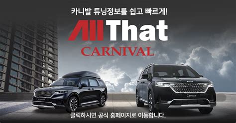 카니발 신차패키지