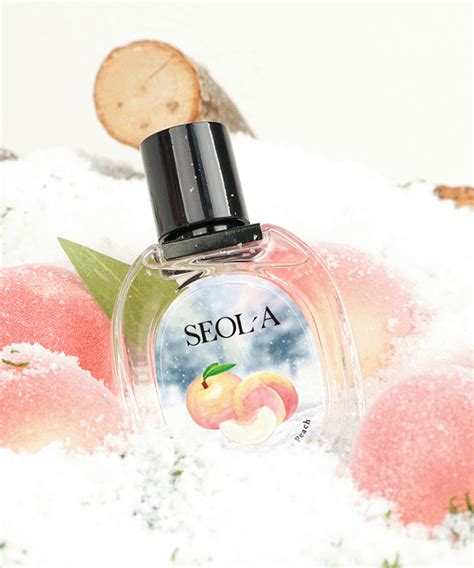 후기증명🍑포근복숭아 첫눈에 덮인 겨울복숭아 향수 설아 30ml 에이블리