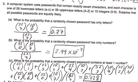 solved 3 a computer system uses passwords that contain