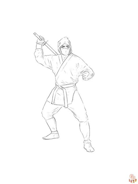 Coloriage Ninja Des Dessins à Imprimer Pour Tous Les Fans De Ninja