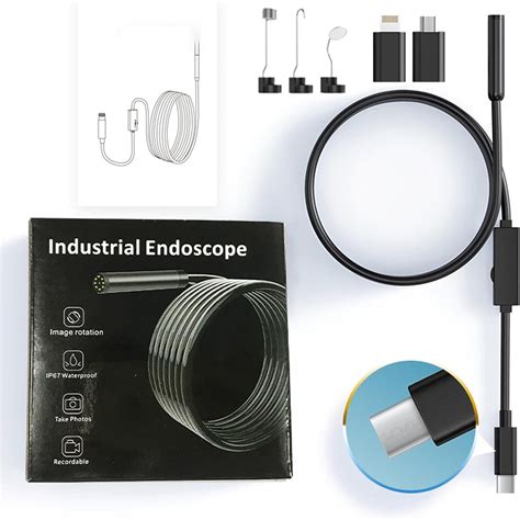 Flexscope Pro Plug And View Inspection Cam With 5m Bendable Cable And
