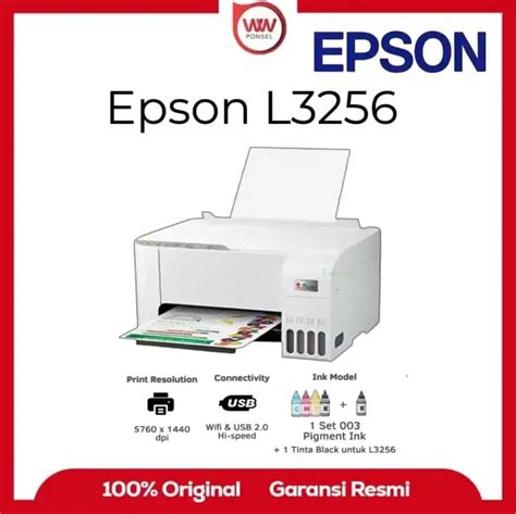 Jual Printer Epson L3256 Wifi Print Scan Copy Wireless Di Seller