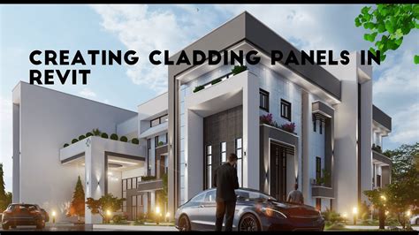 how to easily create cladding panels in revit youtube