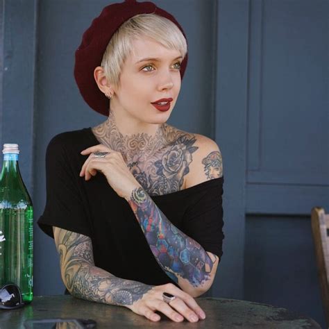 Tattoo Model Sara X Mills Tattoo United States Inkppl Tattoo