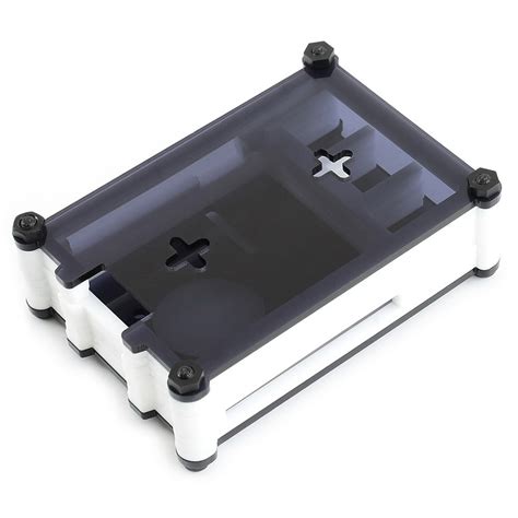 Waveshare Raspberry Pi 4B Acrylic Case With Cooling Fan