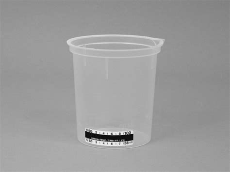specimen collection and storage urine sample cups therapak