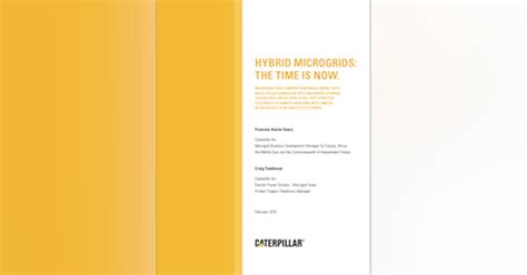 hybrid microgrids caterpillar microgrid knowledge
