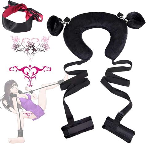 Jp Sm 拘束具 M字開脚 ベルト 女性 コスプレ Smベルト 両足拘束 調節可能 痛くない 調教開脚 拘束ボンテージ
