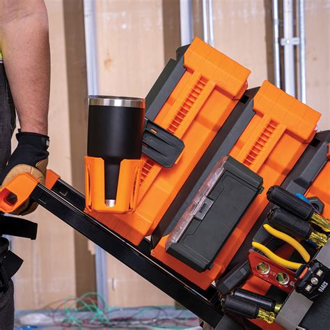 MODbox Cup Holder Rail Attachment MB Klein Tools