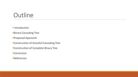 Cascading Graceful Labeling Algorithm Ppt
