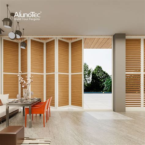 Alunotec New Custom Aluminum Operable Louvre Shutter For Pergola Buy