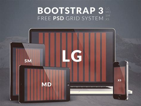 Free Bootstrap 3 Psd Grid System Free Template Freeimages