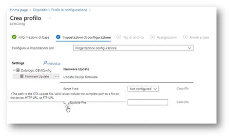 How To Manage Datalogic Devices In Intune Firmware Update Launch An
